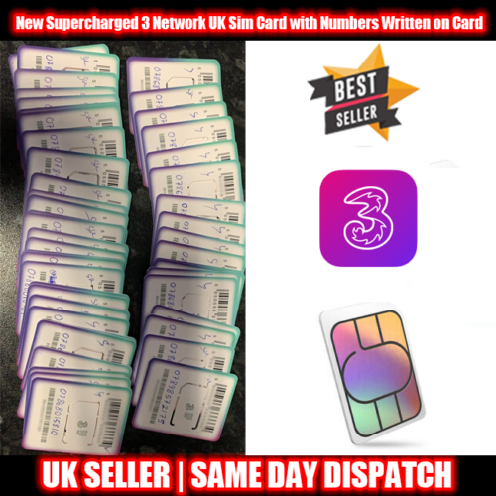FREE 3 Mobile Sim Card UK Network & Voucher Codes