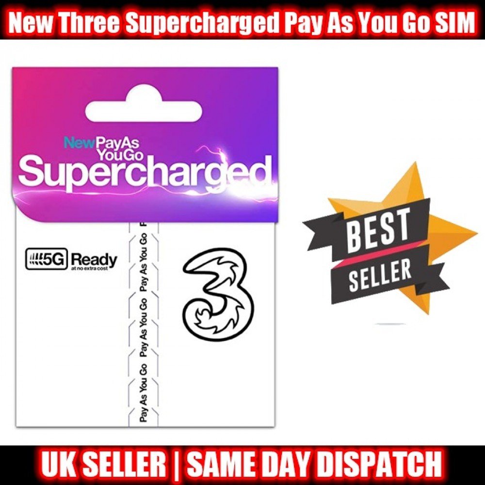 FREE 3 Mobile Sim Card UK Network & Voucher Codes