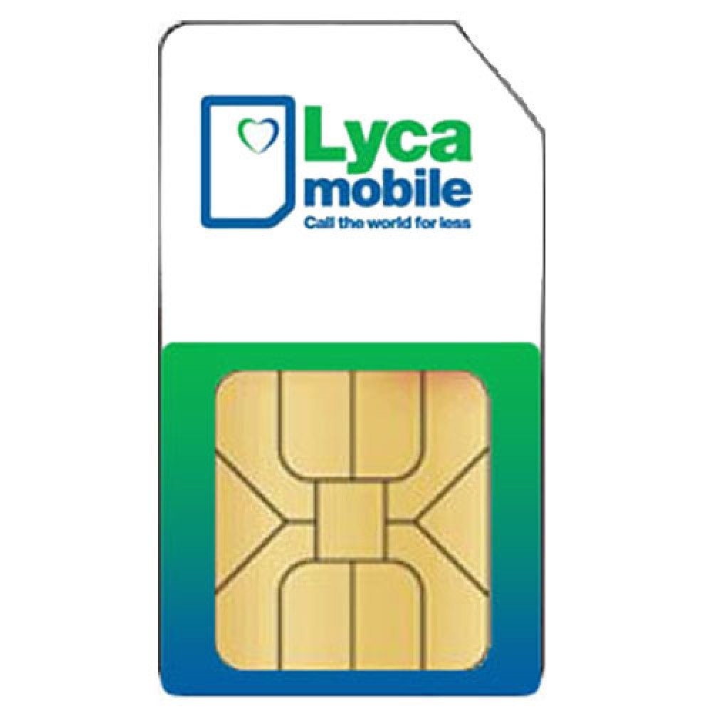 Free Lycamobile Network UK Sim Card - New Pay As You Go Sim - Fast Delivery