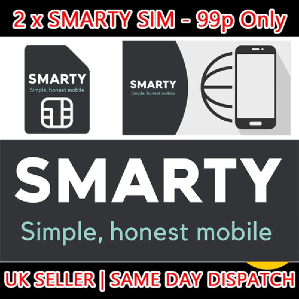 FREE SMARTY SIM CARDS - Buy One or More Sim Cards By PayPal