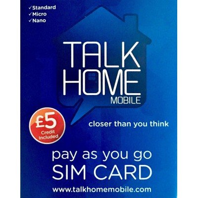 FREE Talk Home Sim Card Standard Micro Nano