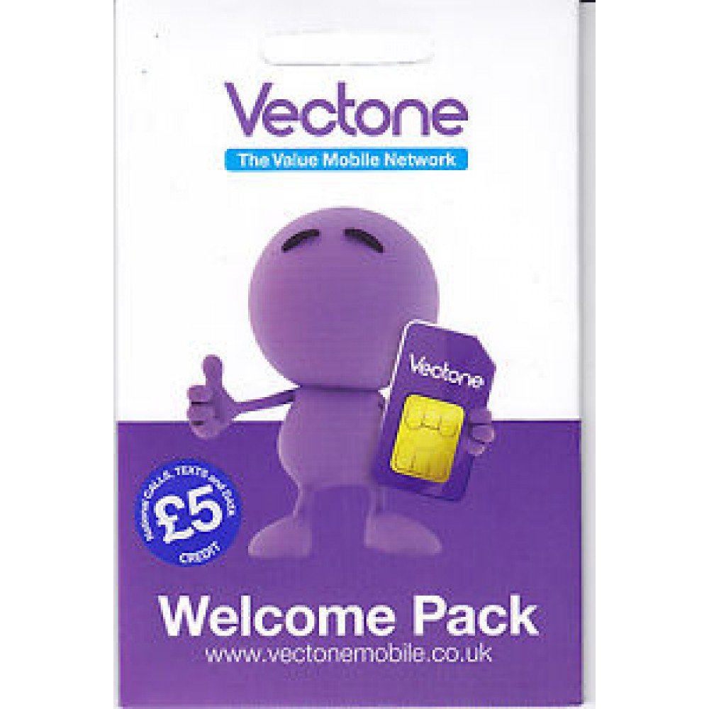 Vectone Free Sim Card Standard/Micro/Nano All in One